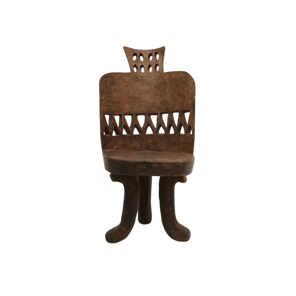 Antique Ethiopian Jimma Wood Chair XXI – miDgu